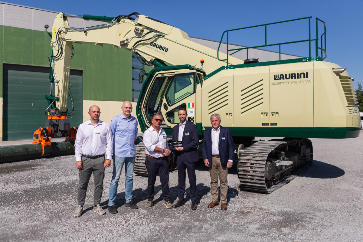 Laurini presents the new SETTANTA demolition machine powered by Scania ...
